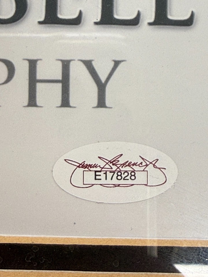 Hook 'Em Horns Ricky Williams & Earl Campbell Autographed Poster and ...