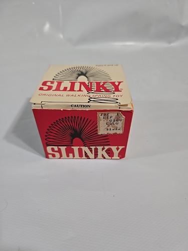 Slinky - Vintage Metal Slinky With Box Made in USA James Ind. | eBay