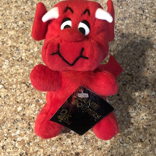 Brand New Beanie Boppers Plush Red Devil Hades Stufffed Toy 24K Company ...