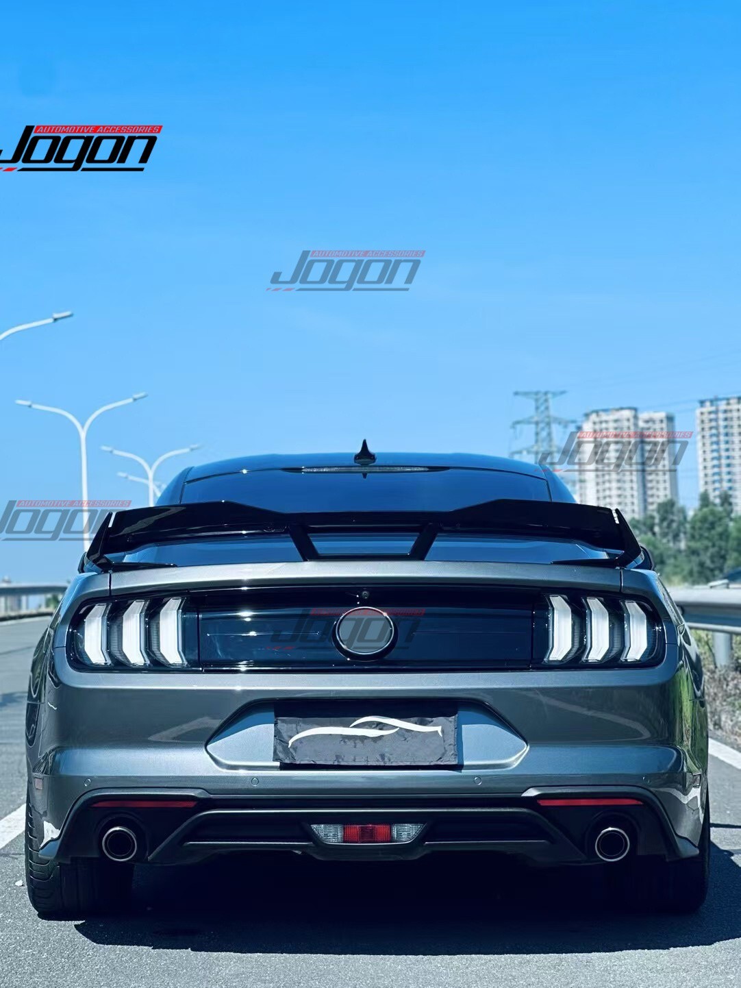 S550 GT500 GT350R Rear Trunk Spoiler Kit For Ford Mustang S550 GT ...