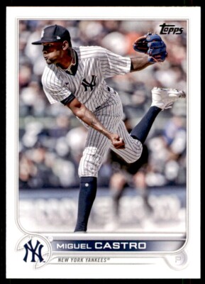 2022 TOPPS UPDATE #US145 MIGUEL CASTRO NEW YORK YANKEES | eBay
