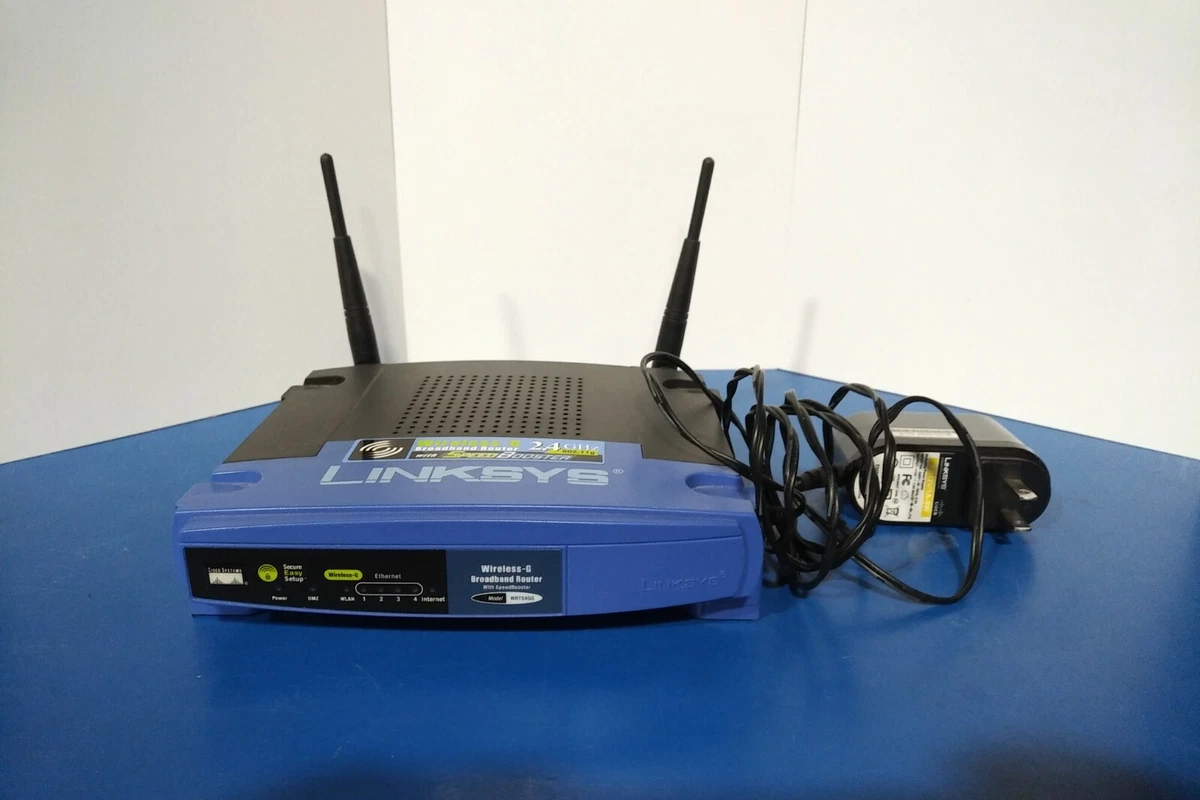 Linksys Wireless G Router With Speedbooster