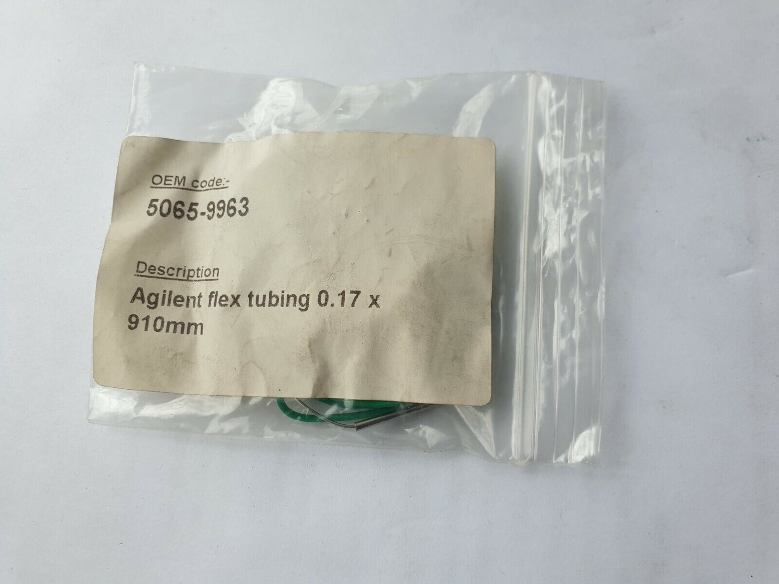 AGILENT 5065-9963 Flex capillary, 0.17x900mm (R4S9.5B4) | eBay
