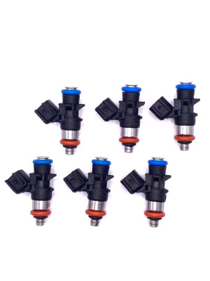 Bosch 0280158233 Fuel Injector Set X 6 fits 5184085AD Mopar 3.6L | eBay