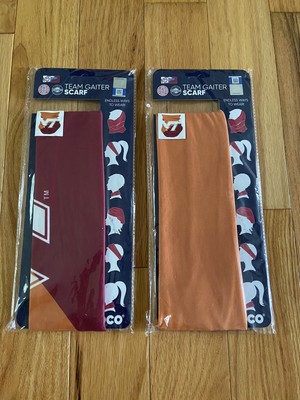 Lot Of 2 New Virginia Tech Hokies Team Multi Use Gaiter Scarf Headband ...