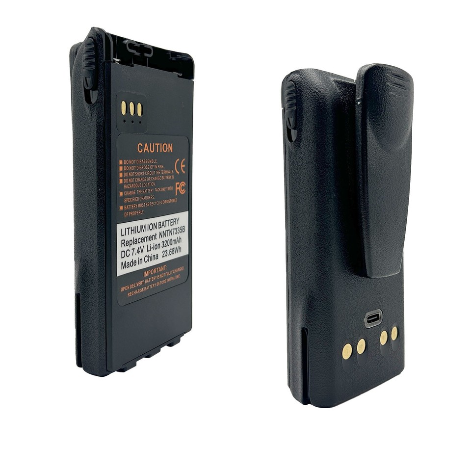 Replacement Li-ion Battery 3200mAh W/ USB-C For NNTN7335 XTS1500 ...