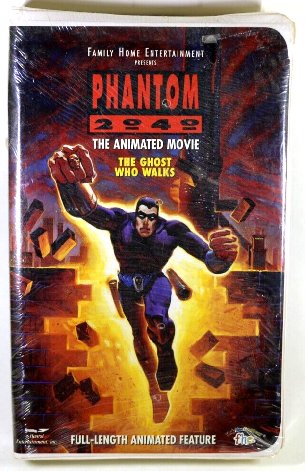 Phantom 2040 Animated Movie The Ghost Who Walks VHS 1996 Factory Sealed ...