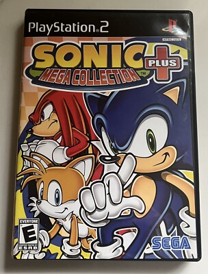 Sonic Mega Collection Plus Black Label (Playstation 2 PS2 ) Complete w ...