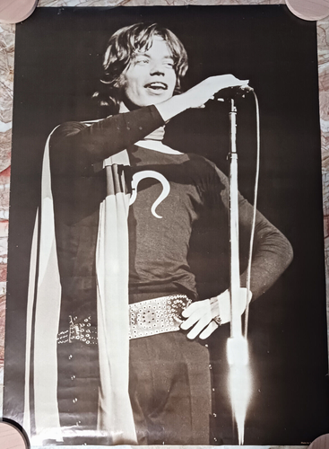 Mick Jagger 1969 Brown Tint black & white Poster, Leo Symbol T-Shirt ...