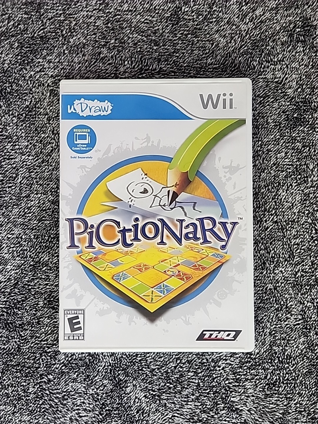 UDraw: Pictionary (Nintendo Wii, 2010) Game Only~W/ Original Case ...