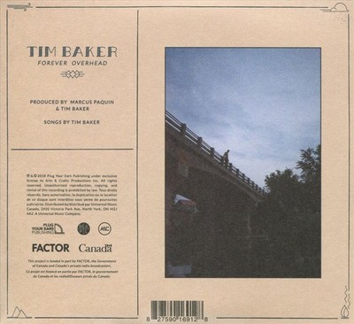 TIM BAKER FOREVER OVERHEAD NEW CD 827590169128| eBay