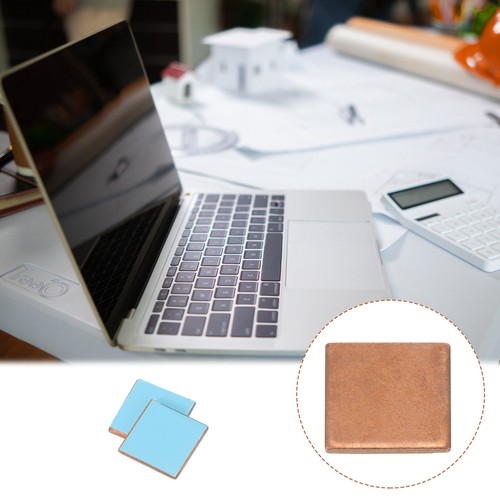 5 Set Heatsink Copper Shim 2mm with Thermal Conductive Tape for ...