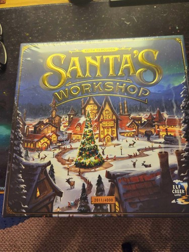 Santas Workshop Board Game NIB AUTOGRAPHED by Creator | eBay