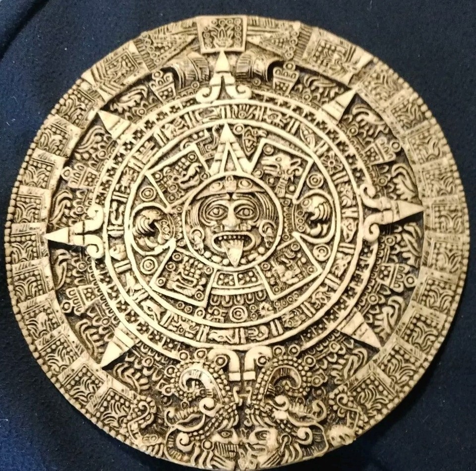 Aztek Solar Sun Mayan Calendar 11.25 inch | eBay