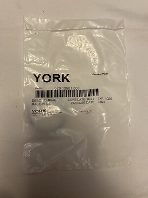 York 028-12961-008 O Ring | eBay