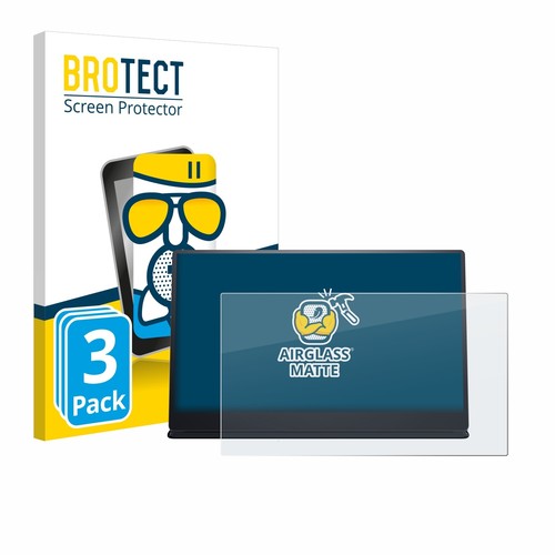 3x Anti Reflet Protection Ecran Verre pour Dell P1424H Film Protecteur ...
