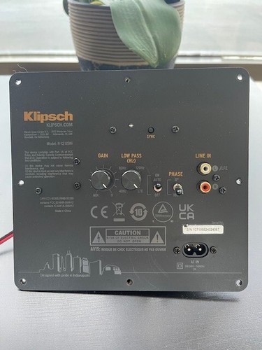 Klipsch R-120SWi Subwoofer Amplifier Power Supply Unit Module | eBay