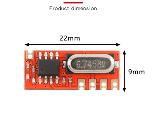 5*R1(315/433MHz) Smart Home RF Receiver Remote Control Wireless Module ...