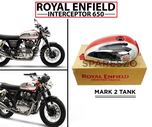 Royal Enfield "Interceptor 650 Mark 2 Petrol Gas Fuel Tank" | eBay ...