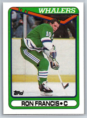 1990-91 Topps Ron Francis Hartford Whalers #311 | eBay