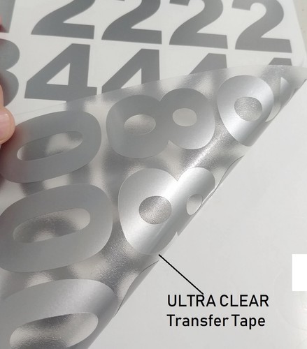 Set Of 4 Vinyl MailBox, toolbox, lockers - 1" Decals Stickers - 40 ...