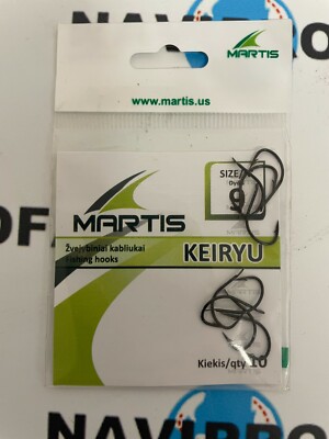 Martis Fishing hooks keiryu size 9 Lot of 2000 | eBay