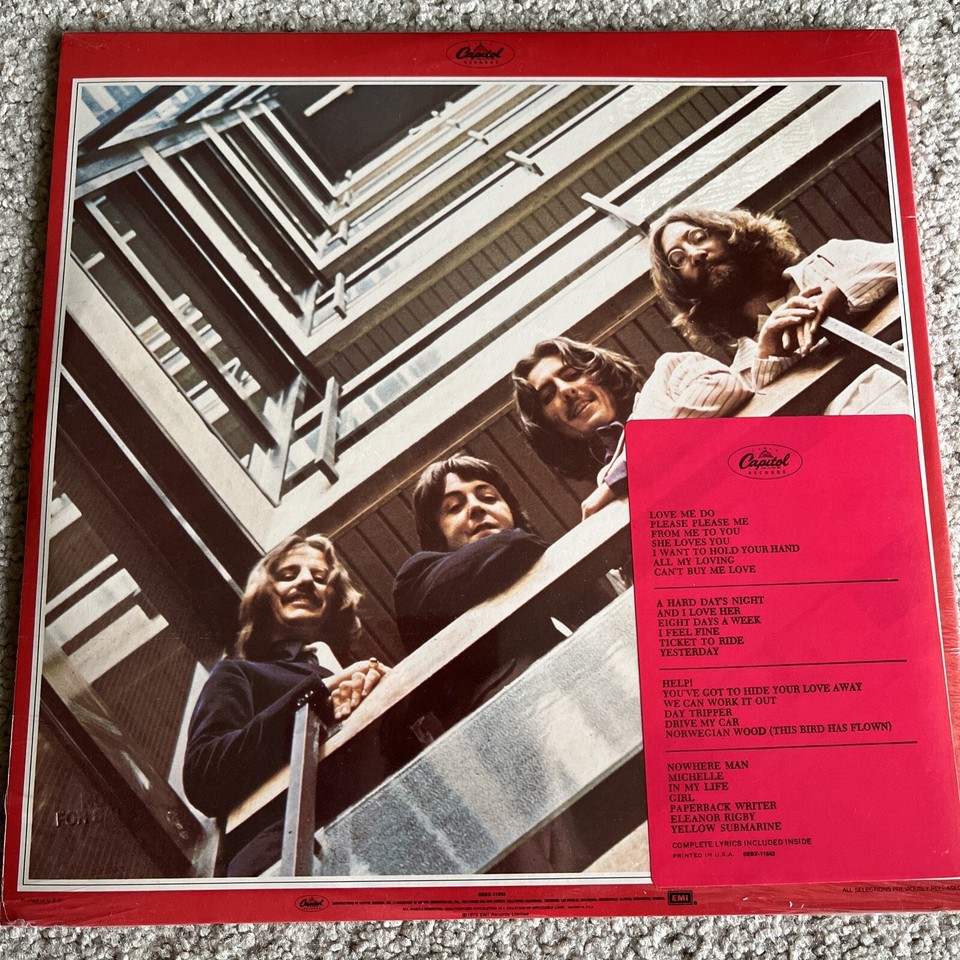 The Beatles -Red & Blue 1962-1966 & 1967-1970 -New & Sealed Lot-SEBX ...