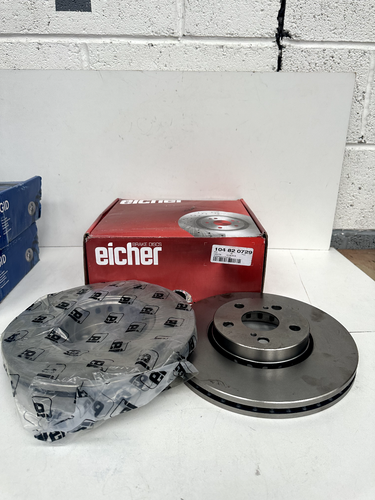 FRONT Brake Discs x2 276mm fits TOYOTA AVENSIS T22 4351205060 EICHER ...