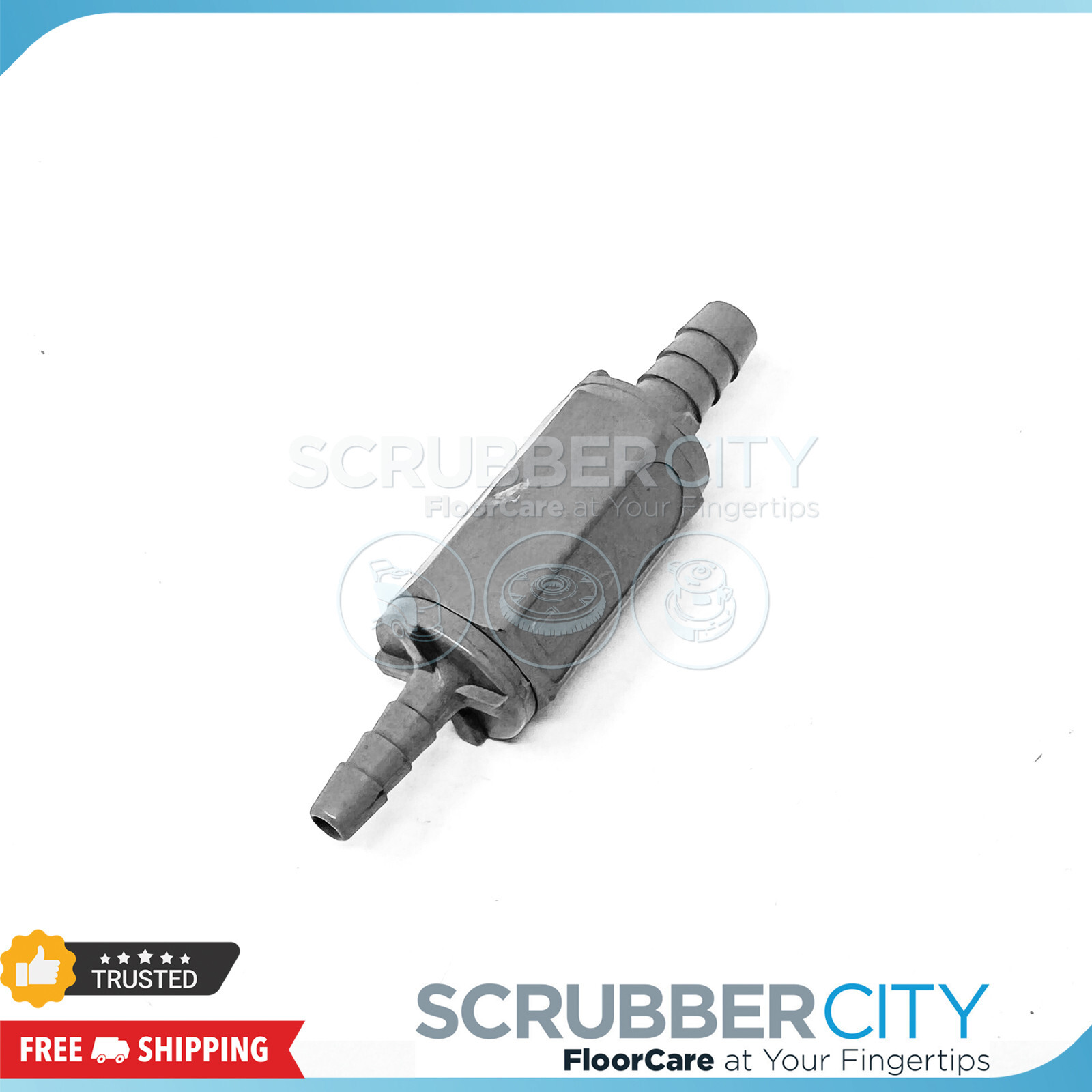 53719A Check Valve for Chemical Mixing Pump Nilfisk Focus II Mid Size ...