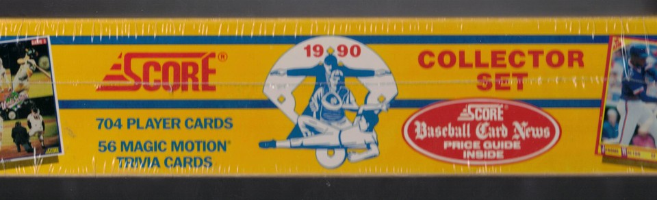 1990 SCORE BASEBALL CARD SET COMPLETE SET 714 CARDS FACTORY SEALED | eBay