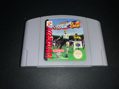International Superstar Soccer 64 Iss Nintendo 64 Pal Espagnol | eBay