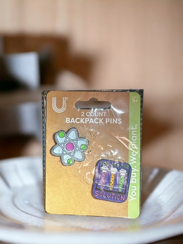 NWT Science Pins Physics Fashion Back Pack Purse Festival Gear School ...