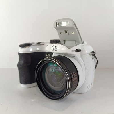 Digital Bridge Camera Ge X-500 16.0megapixel Digital Camera White ...