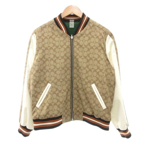 Coach Signature Jacket Sukajan Reversible Floral Pattern Embroidery S ...