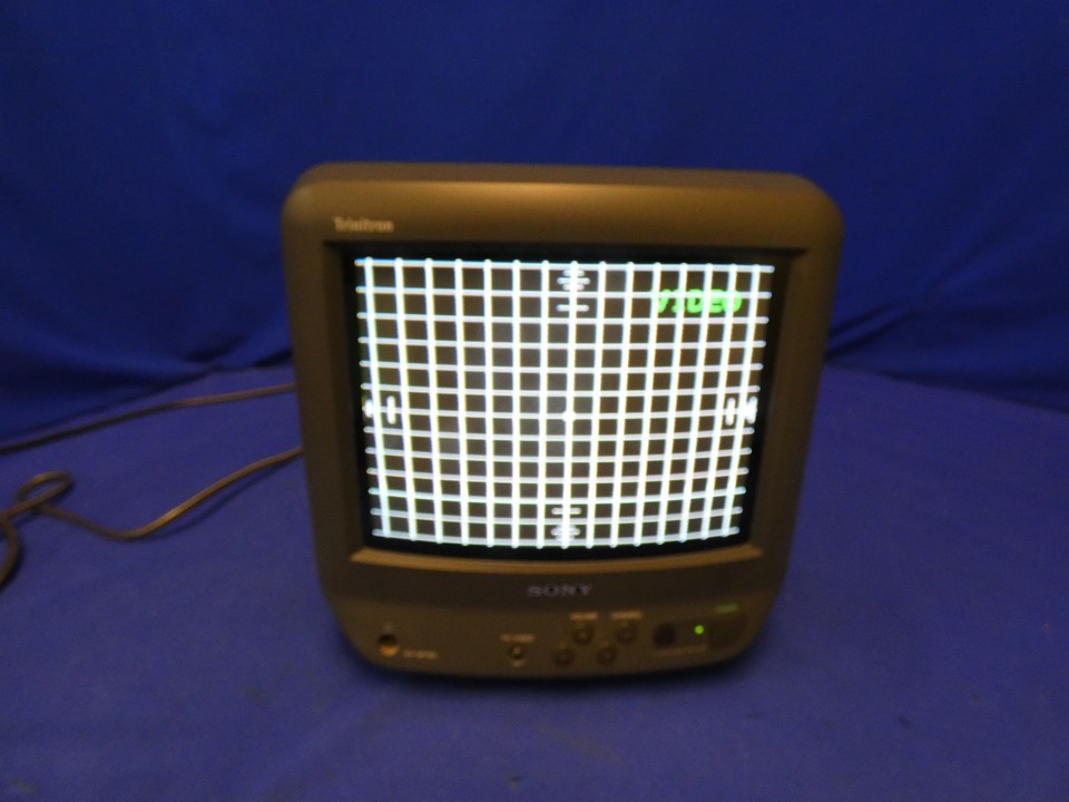 Sony KV-9PT60 Trinitron Color TV w/Power Cord, Clear Screen (Made Sep ...