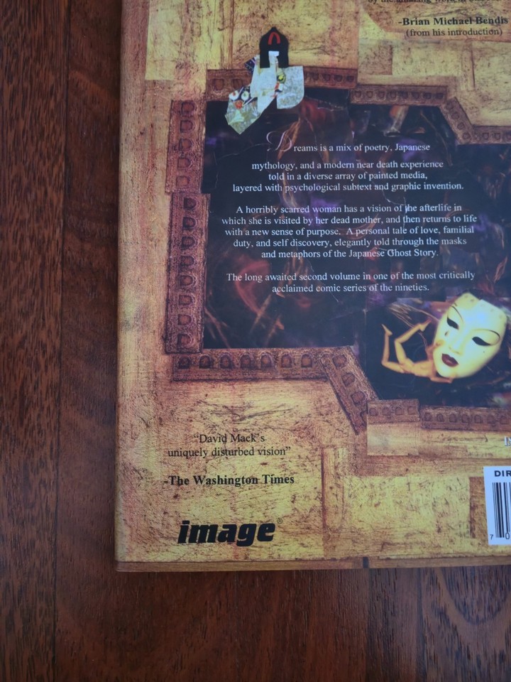 Image Kabuki Dreams Hardcover David Mack Signed Graphic Novel TPB 2001 ...
