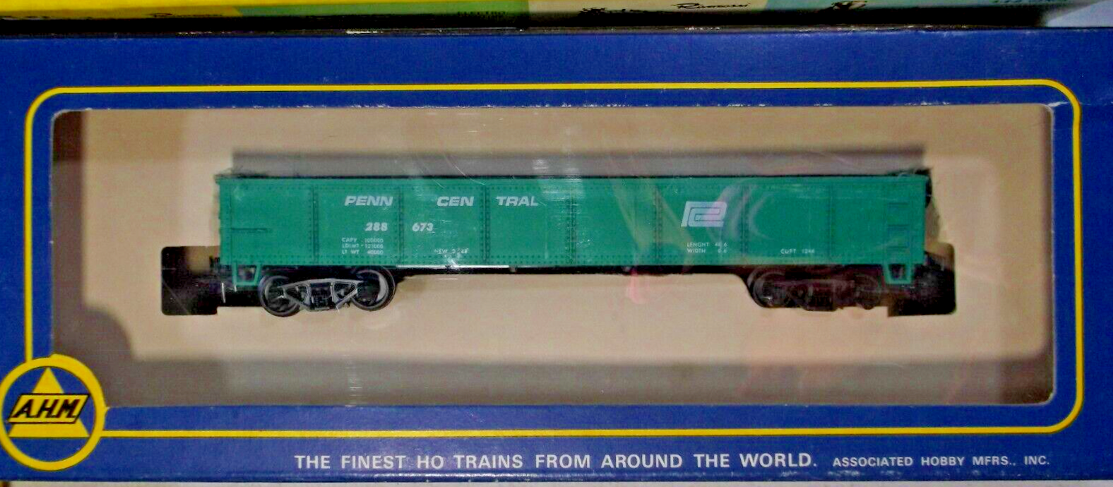 (16) HO AHM train cars in original boxes | eBay