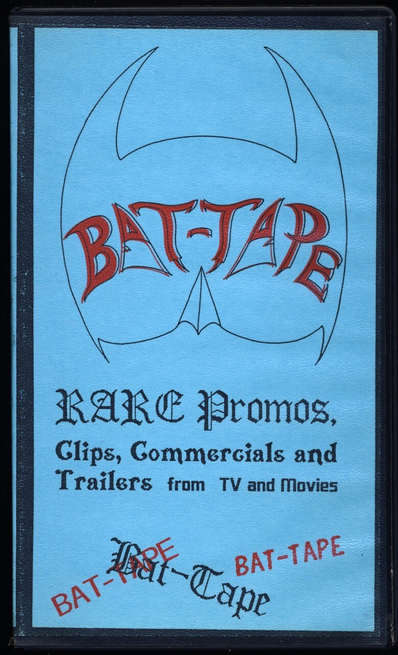 BATMAN BAT-TAPE VHS Rare Promos, Clips, Commercials KENNER SUPER POWERS ...