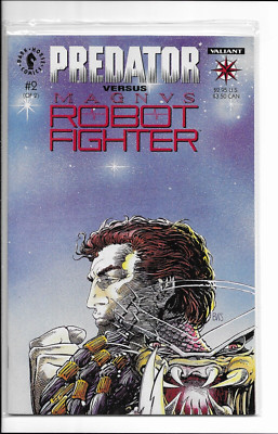 Predator vs Magnus Robot Fighter #2 1993 Dark Horse Comics Bagged ...