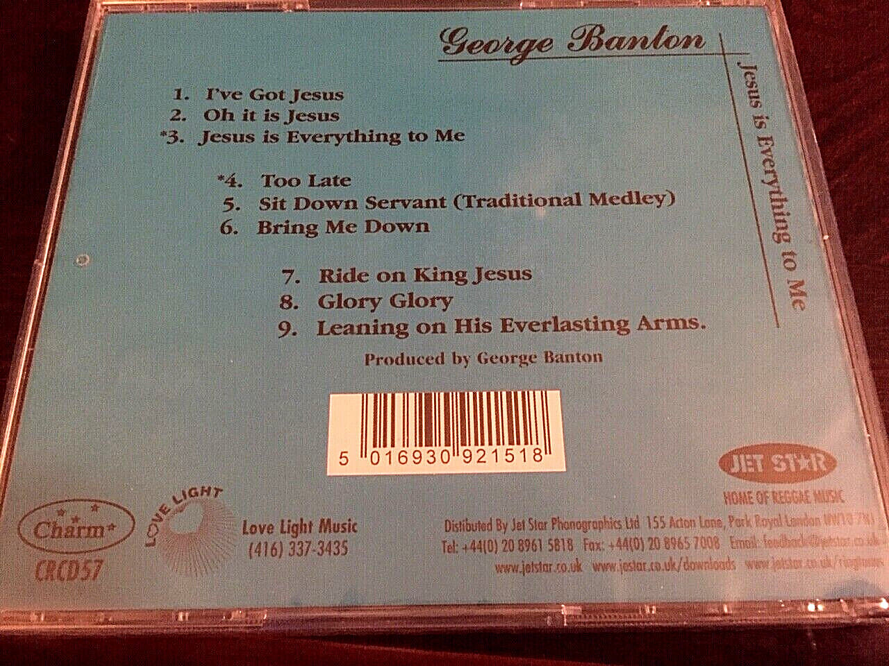 George Banton - Jesus Is Everything - George Banton CD | eBay