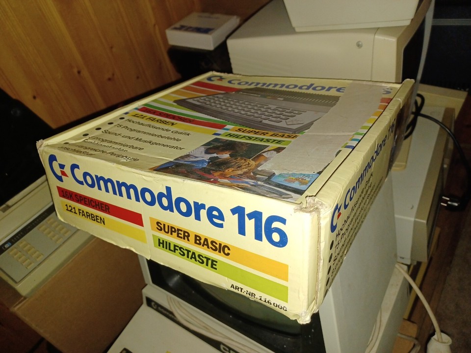 RARE Commodore 116 Computer (232 Series) NMIB | eBay