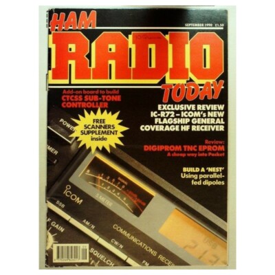 Ham Radio Today Magazine September 1990 mbox561 Digiprom TNC EPROM | eBay