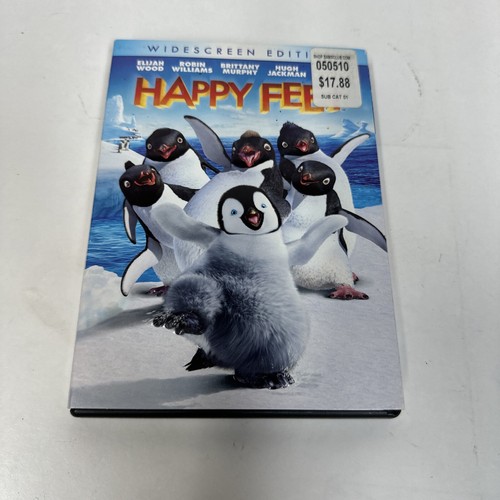 (1-50) “HAPPY FEET" DVD / PRE-WATCHED / WIDESCREEN W/slipcover | eBay