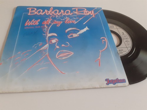 VINYLE 45 TOURS Barbara Roy – With All My Love (Special Dub Mix) / 1984 ...