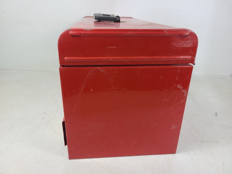 Vintage WATERLOO 2 Drawer Red Machinist Box JL-99 (18"x8"x9") | eBay
