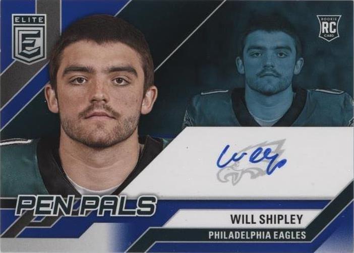 2024 Panini Donruss Elite - Pen Pals Will Shipley #PAL-WSH Blue Blue ...