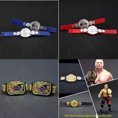 Mattel WWE WWF UFC Tag Team Championship Title Belt Elite Wrestling Toy ...