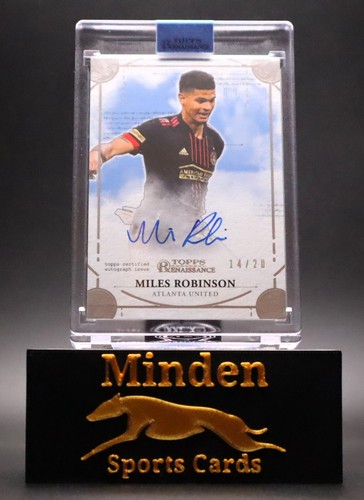 Miles Robinson - 2022 Topps Renaissance MLS #EA-MR4 #/20 - Atlanta ...