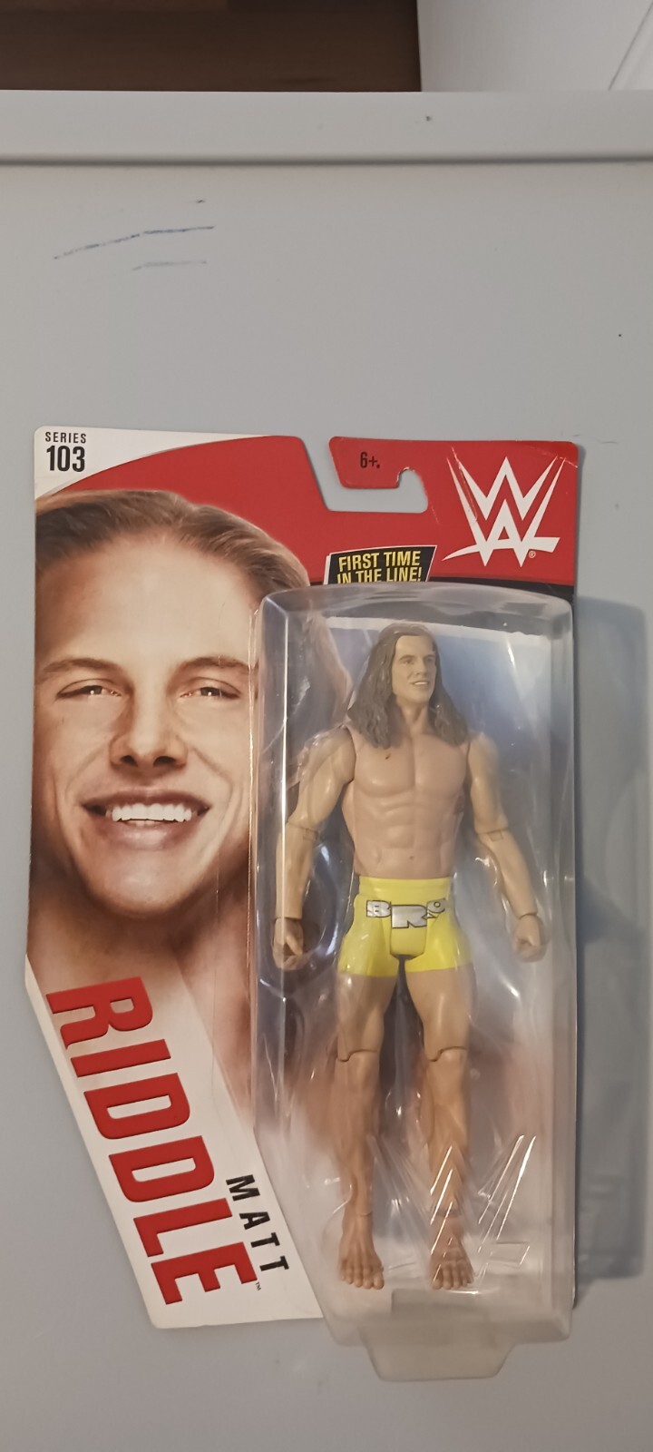 Matt Riddle WWE NXT Mattel Basic Series 103 Figure First Time in The ...