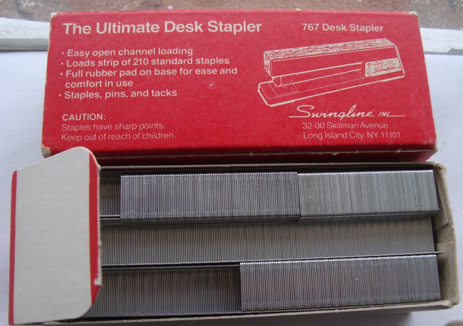 VINTAGE 1960s EARLY ACELINER MODEL NO. 502 STAPLER BROWN SWIRLS ...